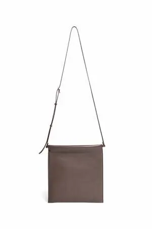 THE ROW Medicine Shoulder Pouch - Brown