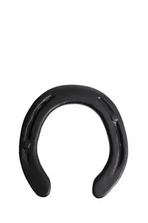 NATALIA BRILLI Leather Covered Horseshoe