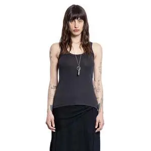 LEMAIRE Ribbed Tank Top - Grey