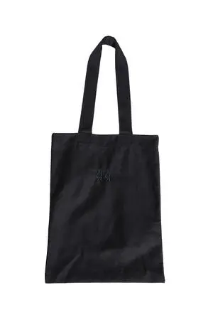 44 LABEL GROUP Heavy Cotton Canvas Tote Bag - Black