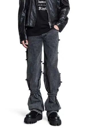 Alexander McQueen Tied Jeans
