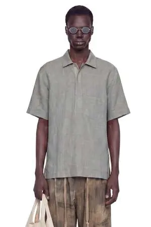 ZIGGY CHEN Spread Collar T-shirt