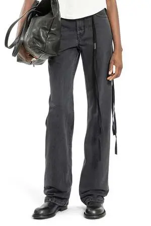 ANN DEMEULEMEESTER Ona 5 Pocket Flared Jeans
