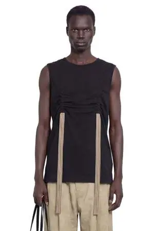 ZIGGY CHEN Ribbon Strap Sleeveless Top
