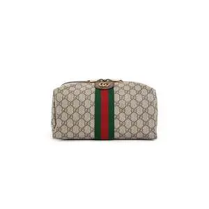 Gucci Savoy Medium Gg Toiletry Case - Beige