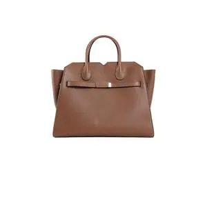 VALEXTRA Top Handle Bags - Brown
