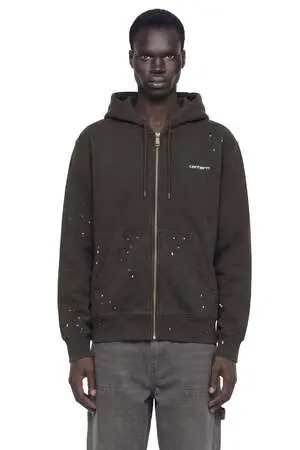 Carhartt Work In Progress Hooded Painter Jacket - Brown