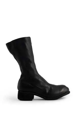 Guidi Full Grain Horse Leather Zip Up Boots