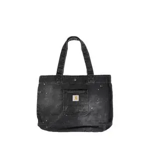 Carhartt Work In Progress Denim Tote Bag - Black