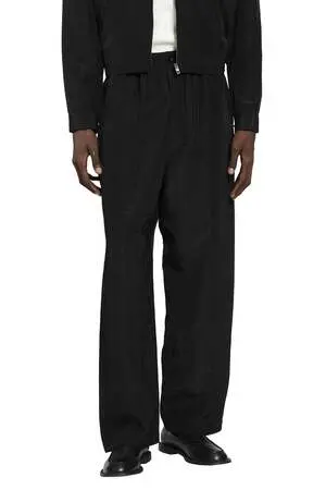 LEMAIRE Linen Viscose Pyjama Pants - Black