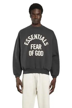 Fear Of God 90s Crewneck Sweatshirt - Black