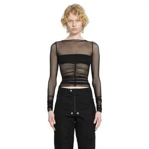 Rick Owens Temple Bandeau Top - Black
