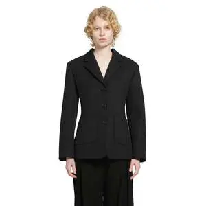 Loewe Blazer In Wool - Black