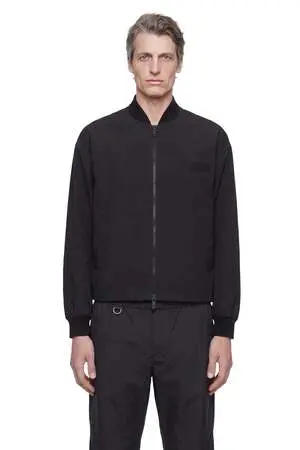Herno Cotton Bomber Jacket - Black