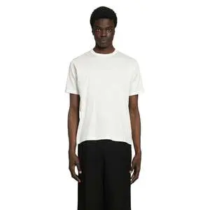 SSSTEIN Suvin Cotton Basic Tee - Off-white