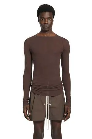 Rick Owens Temple Rib Ls T