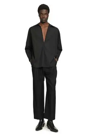 SSSTEIN Suvin Cotton Oversized Skipper Shirt