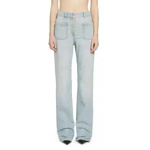 Valentino Garavani Straight Leg Jeans - Blue