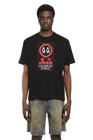 44 LABEL GROUP Warning High Risk T-shirt