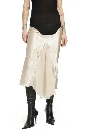 Rick Owens Raw Edge Hem Skirts