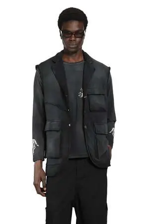 MASSIMO SABBADIN Washed Jersey Waistcoat