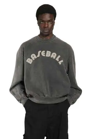 Fear Of God Baseball" Classic Half Raglan Sweatshirt