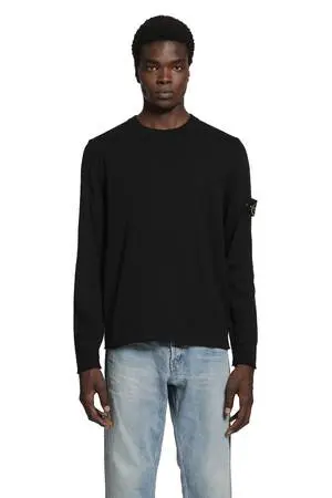 Stone Island S00b9 Knit Sweater - Black