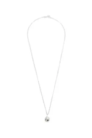 SIMUERO Sterling Blue Topaz Pendant Necklace - Silver