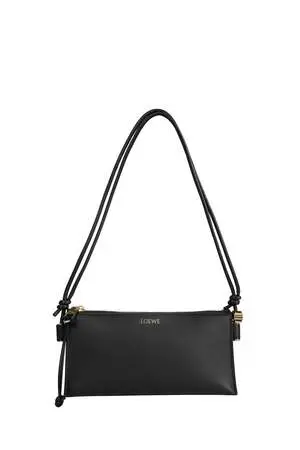 Loewe Joya Nappa Calfskin Pouch With Adjustable Strap - Black