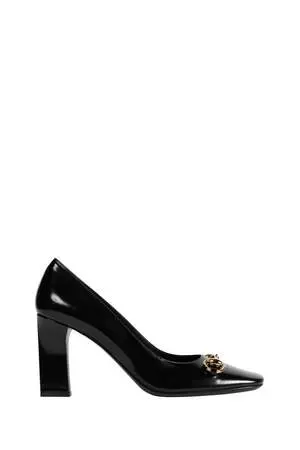 Gucci Signora Pumps With Horsebit Detail - Black