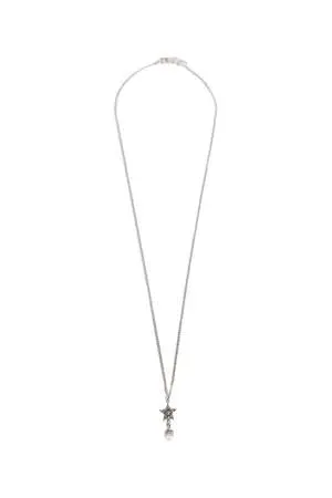 Emanuele Bicocchi Sterling Pearl Pendant Necklace