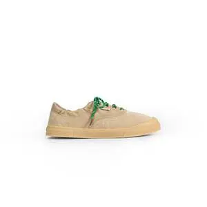 Moncler Vera Leisure Suede Sneakers - Beige