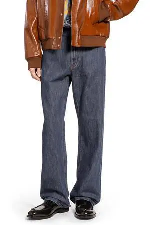 Fendi 5-pocket Straight Leg Jeans - Blue