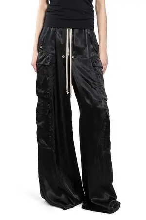 Rick Owens Temple Cargobelas Wide Leg Pants