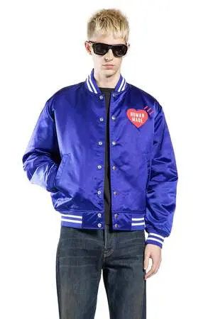 HUMAN MADE Nylon Stadium Jacket
