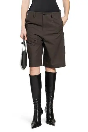 Courreges Zip Up Shorts For Women