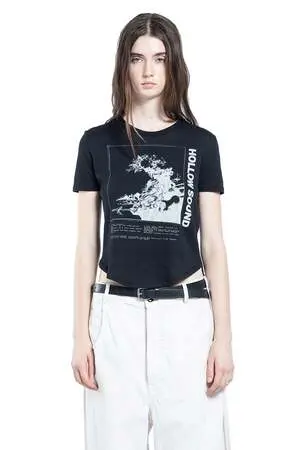 Ann Demeulemeester Logo Tops For Women