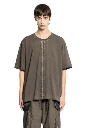 UMA WANG Overdyed Cotton T-shirt