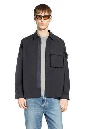Stone Island 1200032 Stretch Cotton Tela 'paracadute - Blue