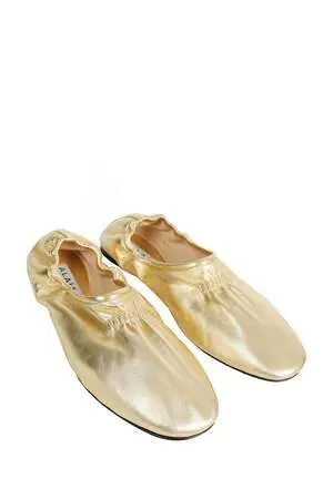 Alaïa Supple Leather Slippers