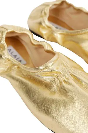 Alaïa Supple Leather Slippers