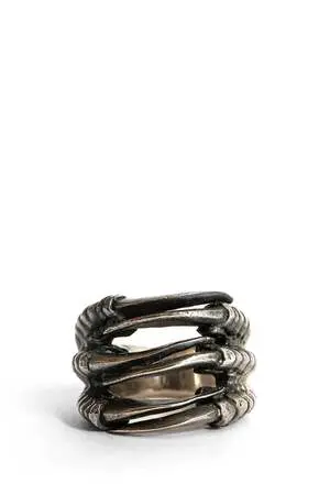 KD2024 Reptile Claw Ring - Silver