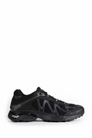 SALOMON Xt-whisper Mesh And Faux Leather Sneakers - Black