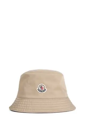 Moncler Reversible Bucket Hat - Beige