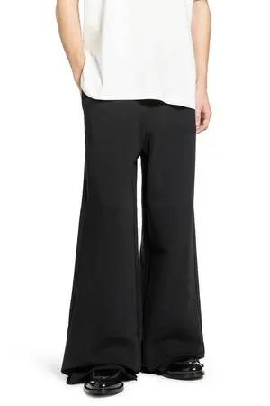 MAISON MARGIELA Cotton Jersey Wide Leg Trousers