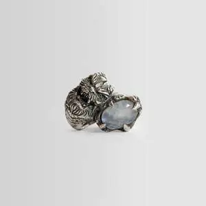KD2024 Moonstone Dragon Ring - Silver