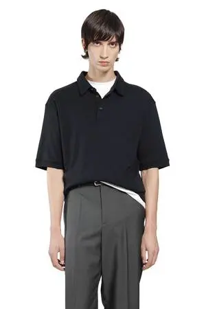 Giorgio Armani Pure Cashmere Interlock Polo Shirt