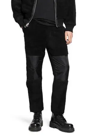 PEACEMAKER OAMC Fleece And Nylon Paneled Tapered Leg Trousers