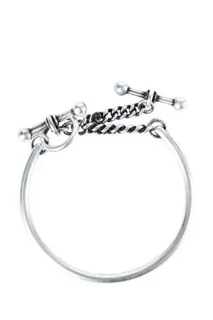 ANN DEMEULEMEESTER Slim Chain Bracelet - Silver