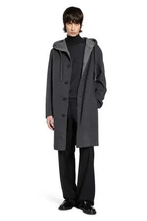 LARDINI Double Wool Parka